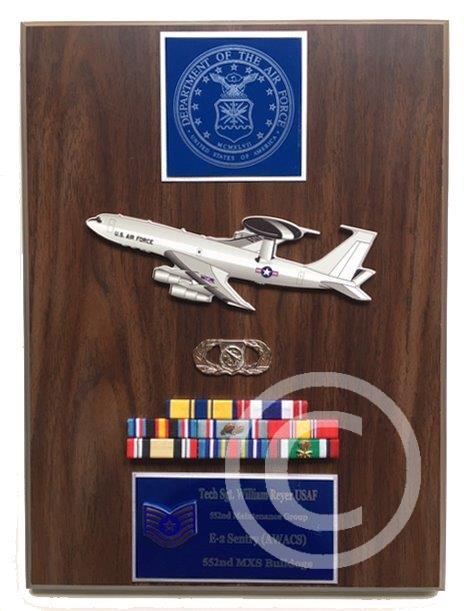 Build A Plaque - USAF | Men Of Steel